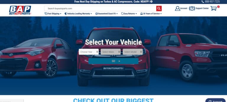 Top 10 Best Online Auto Parts Websites