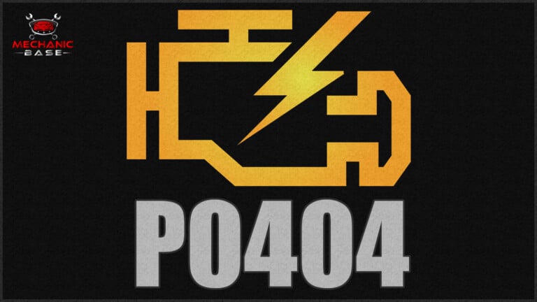 P0404 - Exhaust Gas Recirculation “A” Circuit Range/Performance