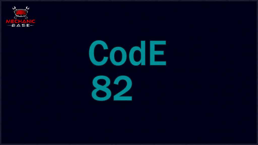 What Does The Error Code 82 Mean In My Chevy 