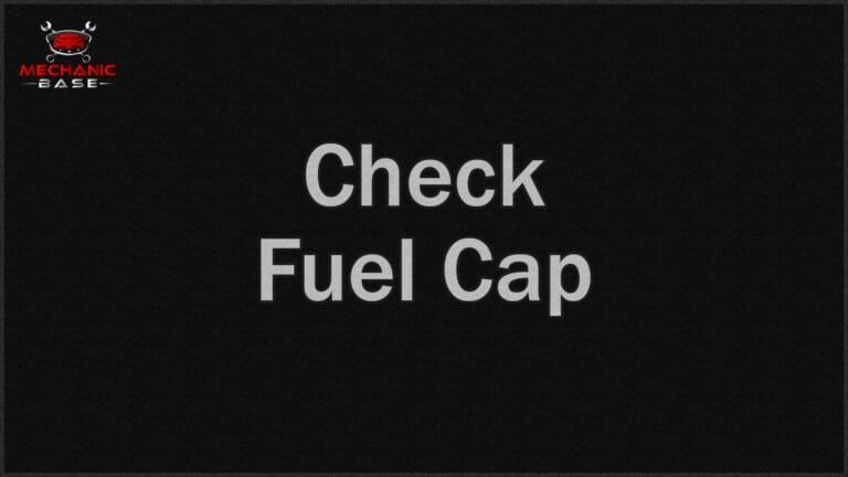 Check Fuel Cap Light on Honda Accord: Causes & Fixes